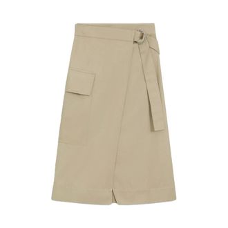 HUGO BOSS Femme, Jupes, Beige, Taille: 38 FR Jupe Midi