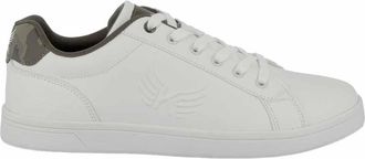 Kaporal Kaporal Herren Darly Tennisschuhe, Wei&szlig;, Khaki, Camo, 43 EU