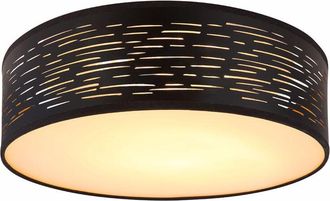 Globo Lighting deckenleuchte - Tunno - schwarz - metall - Ø 38cm - LED
