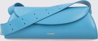 Jil Sander Sac Bandouli&egrave;re JIL SANDER Femme couleur Bleu Azur