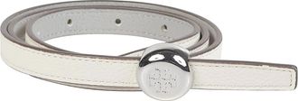 Tory Burch Tory Burch G&uuml;rtel - Romy Reversible Belt White - Gr. L - in Wei&szlig; - f&uuml;r Damen