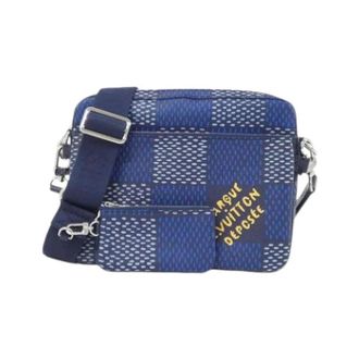 Louis Vuitton unisex, Pre-owned, Bleu, Taille: ONE Size Sac bandouli&egrave;re Vintage Pre-owned