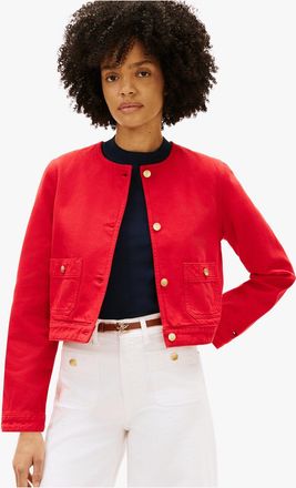 Tommy Hilfiger Veste droite denim de coton