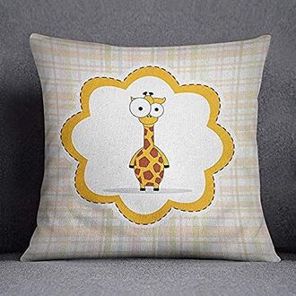 Bonamaison Le Jardin du Lin Kissenh&uuml;llen, Cotton, Mehrfarbig, 45x45