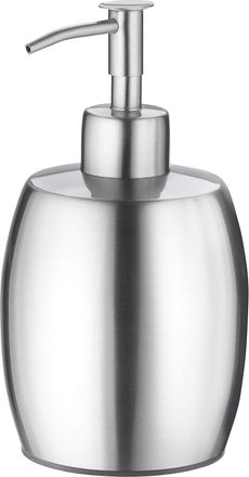 Amare Seifenspender, Silber, bauchig