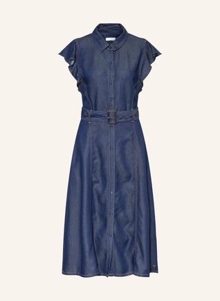 Tommy Hilfiger Hemdblusenkleid In Jeansoptik blau