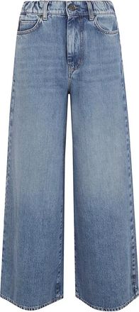 Max Mara Femme, Jeans, Bleu, Taille: 38 FR Abete Wide Jeans