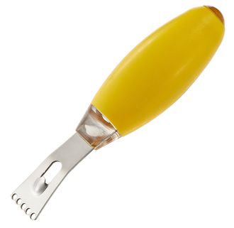 T-fal k2080514 Fresh Kitchen Zestenrei&szlig;er Edelstahl Gelb 13,4 x 3,2 x 3,2 cm