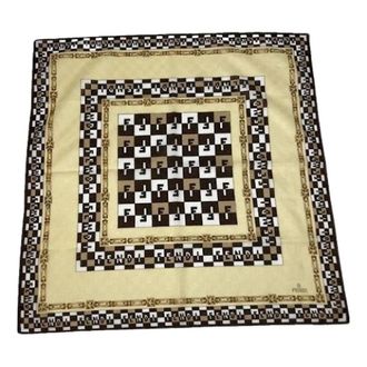 Fendi Foulard en soie Pre-owned - Femme - Pre-owned - Jaune - Taille: ONE Size