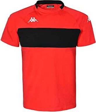 Kappa T-Shirt Diago pour Homme - Rouge - Taille 2XL