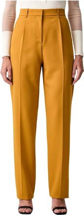Elisabetta Franchi Damen, Hosen, Gelb, XLGr&ouml;&szlig;e