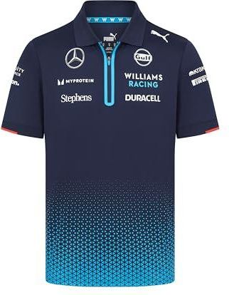Puma Williams Racing 2024 Team Polo Homme - Bleu Marine - Taille: XXL