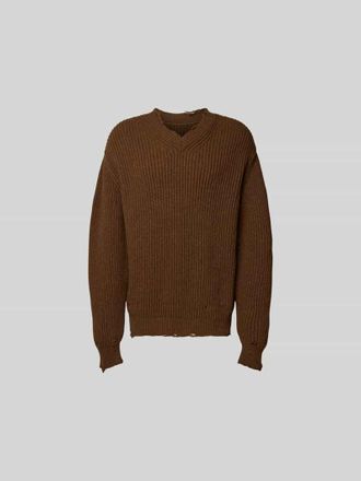 Maison Margiela Relaxed Fit Pullover mit Woll-Anteil