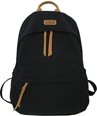 Generic Sac &agrave; dos dentra&icirc;nement pour femme - Grande capacit&eacute; - Pour &eacute;tudiants du coll&egrave;ge - Sac &agrave; dos de loisirs simplifi&eacute; japonais - Si&egrave;ges de stade pour blan