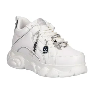 Buffalo Cld Corin Charms - Femme - Chaussures - Blanc - Taille: 38 EU