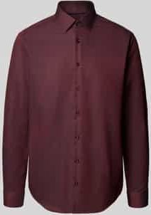 Jake*s Regular Fit Business-Hemd mit Kentkragen