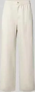 GAP Leinenhose mit elastischem Bund und Eingrifftaschen