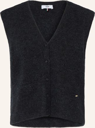 Cinque Cinque Strickweste Ciplui Mit Alpaka grau