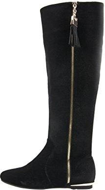 Alex Silva Bottes pour Femme avec Fermeture éclair, Noir, 37 EU