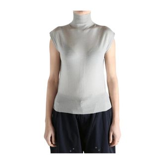 Rick Owens Damen, Strickwaren, Grau, SGr&ouml;&szlig;e