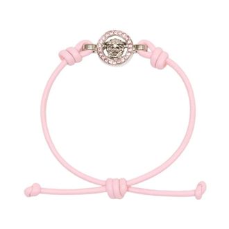 Versace Femme, Accessoires, Rose, Taille: ONE Size Bracelet en cuir Medusa 95