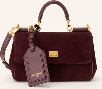 Dolce & Gabbana Handtasche My Sicily Mini rot