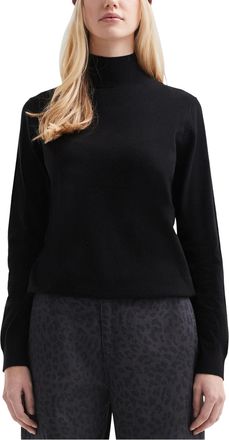 QS by s.Oliver Pullover mit Stehkragen aus Viskosemix