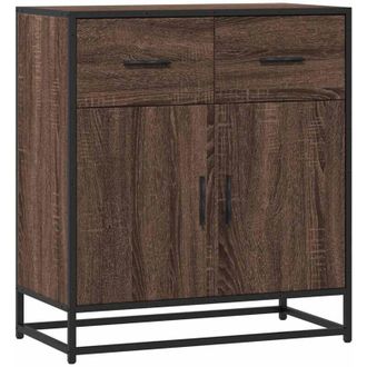 vidaXL Sideboard Braun Eichen-Optik 68x35x76 cm Holzwerkstoff - Vidaxl