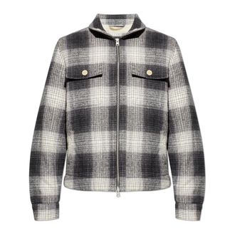 AllSaints Matheson Check Jacke - - Jackets - Herren - Grau - XS