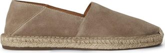Ralph Lauren Leder-Espadrilles mit Leder-Einlage in