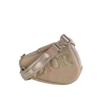 Dior Pre-owned Tissu sacs-dior - Homme - Pre-owned - Beige - Taille: ONE Size