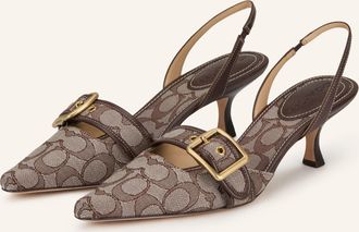 Coach Slingpumps Margot braun