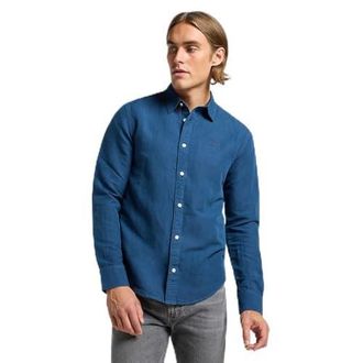 Lee Patch Shirt, Bleu (Orion), XXL Hommes