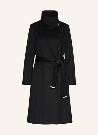 HUGO BOSS Wollmantel Calegan schwarz
