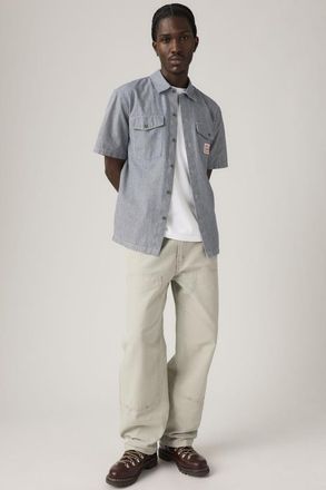 Levi's 568 Loose Straight Double Knee Carpenter - Homme - Gris / Clay London Fog Dbl Knee - 29X32