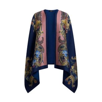 Etro Damen, Jacken, Blau, ONE SIZEGr&ouml;&szlig;e