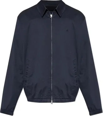 Rag & Bone Homme, Vestes, Bleu, Taille: XL Veste en coton avec col