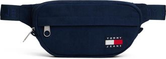 Tommy Jeans G&uuml;rteltasche TOMMY JEANS TJM ESS DAILY CORD BUMBAG, Damen, Gr. B/H/T: 32cm x 13,5cm x 5,5cm, dunkelblau, Textil, Taschen G&uuml;rteltasche, Unisex G&uuml;rtelta