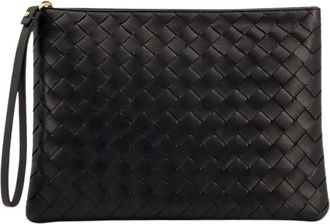 Bottega Veneta Femme, Sacs, Noir, Taille: ONE Size Luxury Leather Handbag