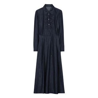 Luisa Cerano Femme, Robes, Bleu, Taille: 38 FR Maxi Robes