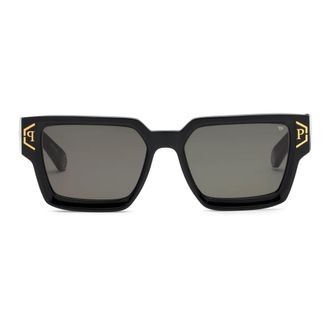 Philipp Plein Homme, Accessoires, Noir, Taille: ONE Size Lunettes de soleil