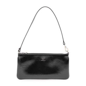 Courr&egrave;ges Pochette zipp&eacute;e &agrave; plaque logo