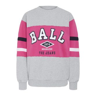 Ball Femme, Sweatshirts et sweats &agrave; capuche, Gris, Taille: 36 FR Batomasso Sweat