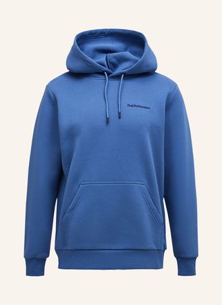 Peak Performance M Original Small Logo Hood Kapuzensweatshirt blau
