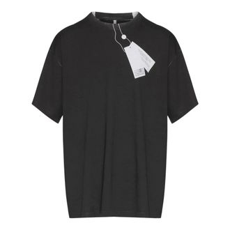 Maison Margiela Trompe loeil T-shirt - Homme - Tops - Noir - Taille: M