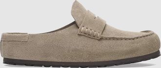 Birkenstock Mules Naples Wrapped Leve Taupe Bg