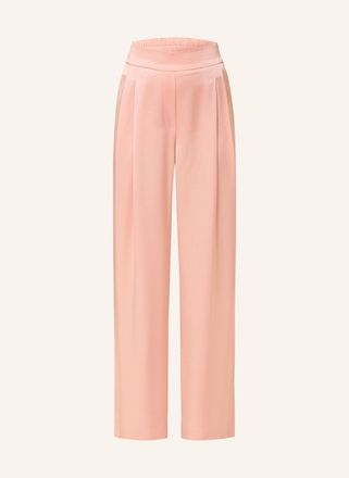 Marc Cain Marlenehose Wedi Aus Satin rosa
