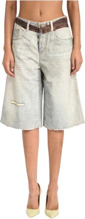 Haikure Femme, Shorts, Bleu, Taille: W29 Long Shorts