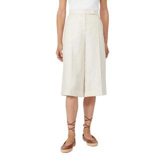 Max Mara Culotte Hose - - Trousers - Damen - Beige - S