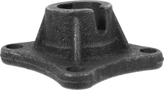 BESPORTBLE Universeller Hydraulischer Stuhlverbinder Metall f&uuml;r Friseurstuhl mit Schraubenl&ouml;chern Ersatzteil Stuhlgestell Austausch f&uuml;r Salonstuhl Zubeh&ouml;r